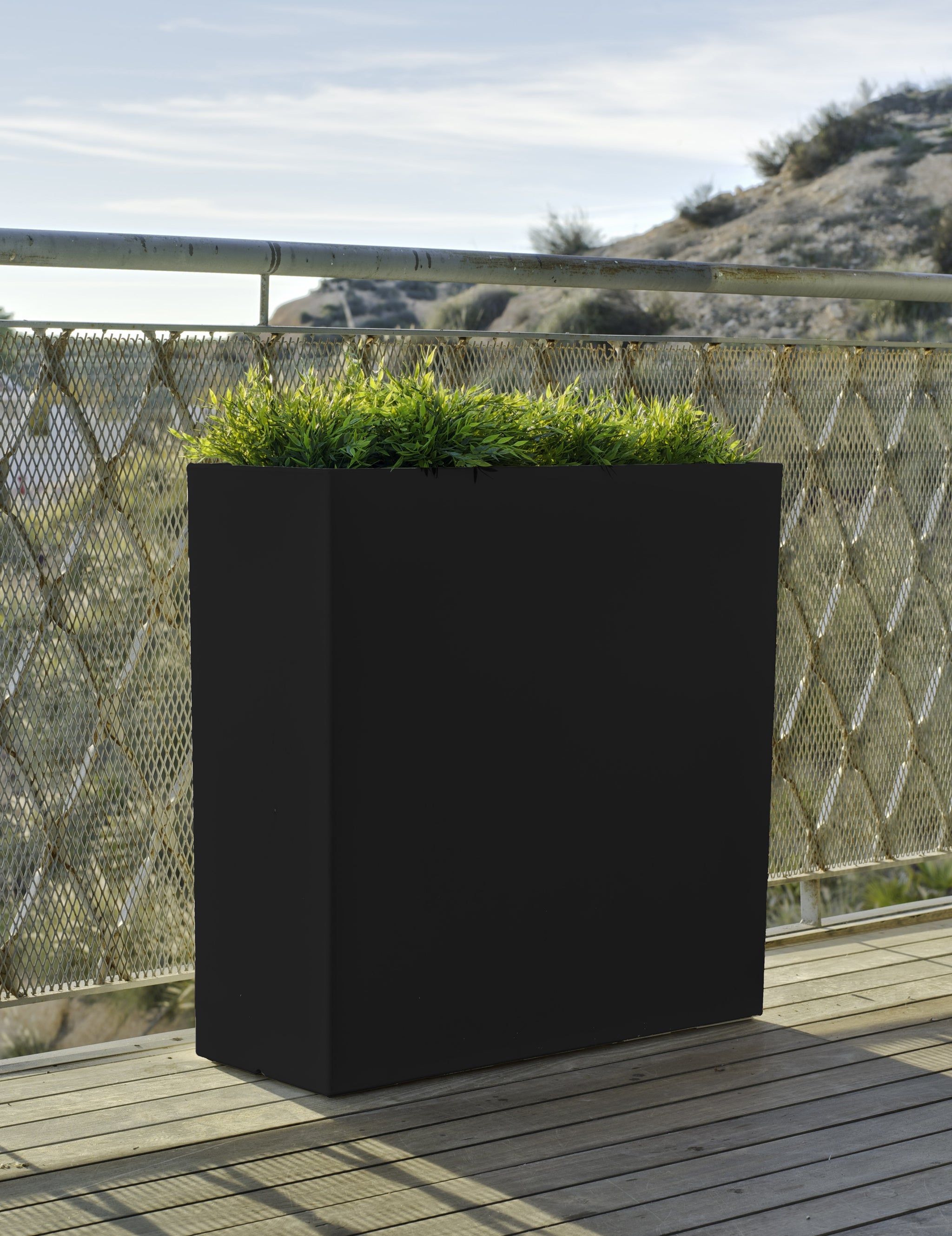 Large rectangular outdoor planters for patio & garden | Newgarden ...